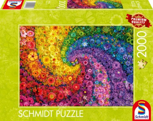 Schmidt 2000 - Swirling colours in bloom (Kolorowy wir kwiatów i motyli ...