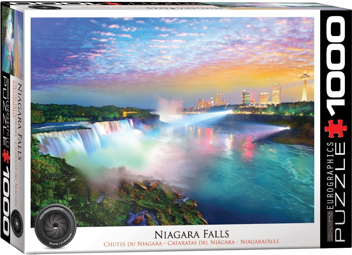 Eurographics 1000 - Globetrotter - Niagara Falls puzzleland