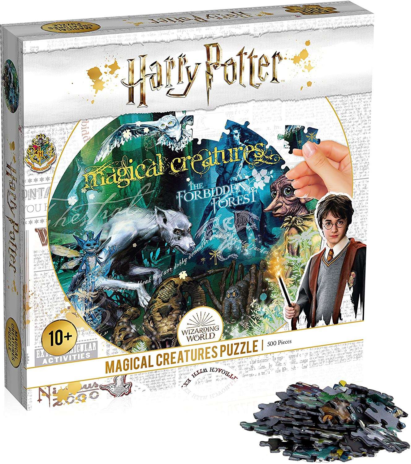 Winning Moves 500 - Harry Potter Magical Creatures puzzleland